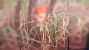 Cabeça de 'soldado' do CV é achada pendurada em árvore no RJ: IMAGEM FORTE